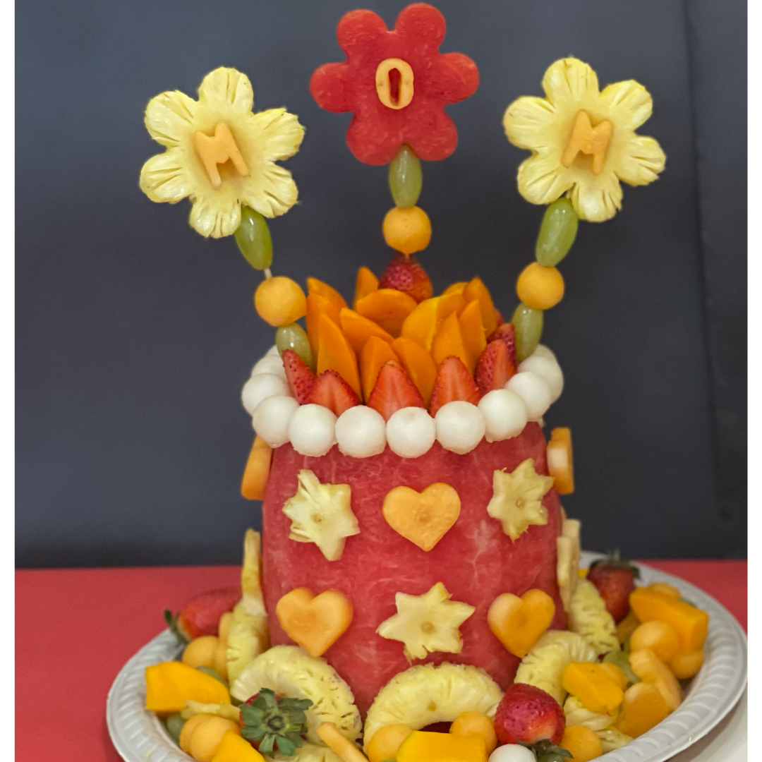 Mothers day Fruit cake Watermelon cake Fruitilicious.in