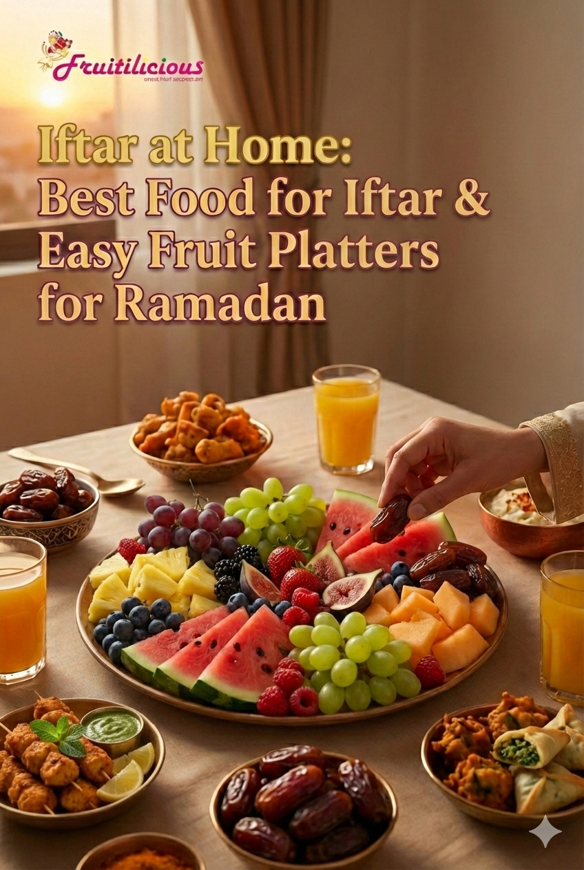 Iftar at Home: Best Food for Iftar & Fresh Fruit Platters