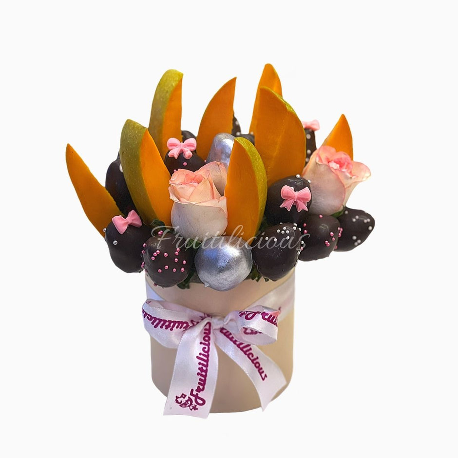 Chocolate dipped Fruit Bouquets | Fruit basket | Mumbai – Fruitilicious.in